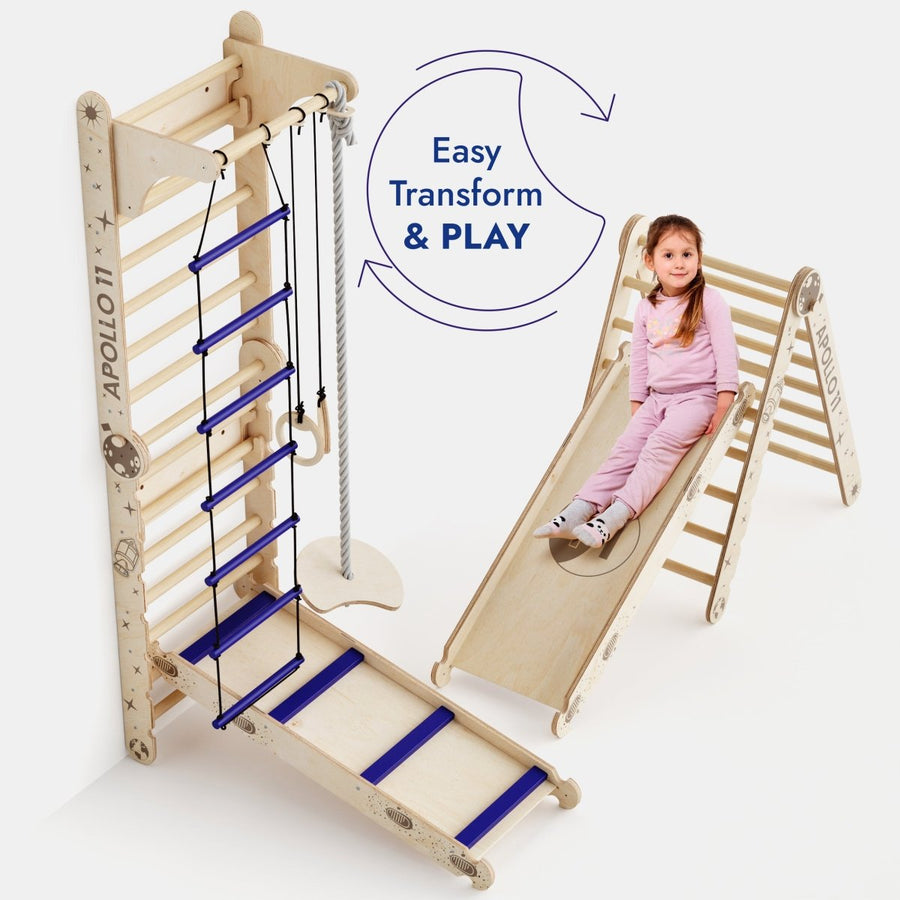 Apollo Swedish Wall / Climbing ladder for Little Austronauts + Moon sw